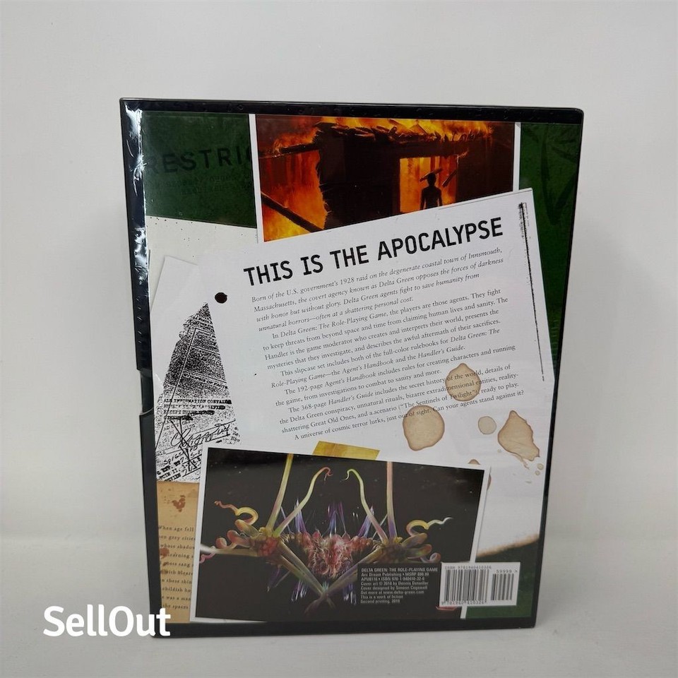Delta Green RPG Slipcase Set of 2 Arc Dream Publishing 2019 Edition New ...