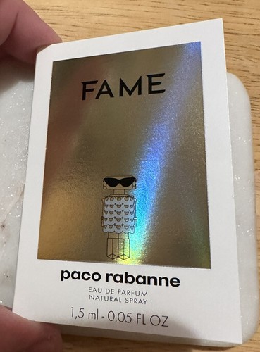 Paco Rabanne Fame Eau de Parfum Sample Mini Trial Spray 0.05oz 1.5ml ...
