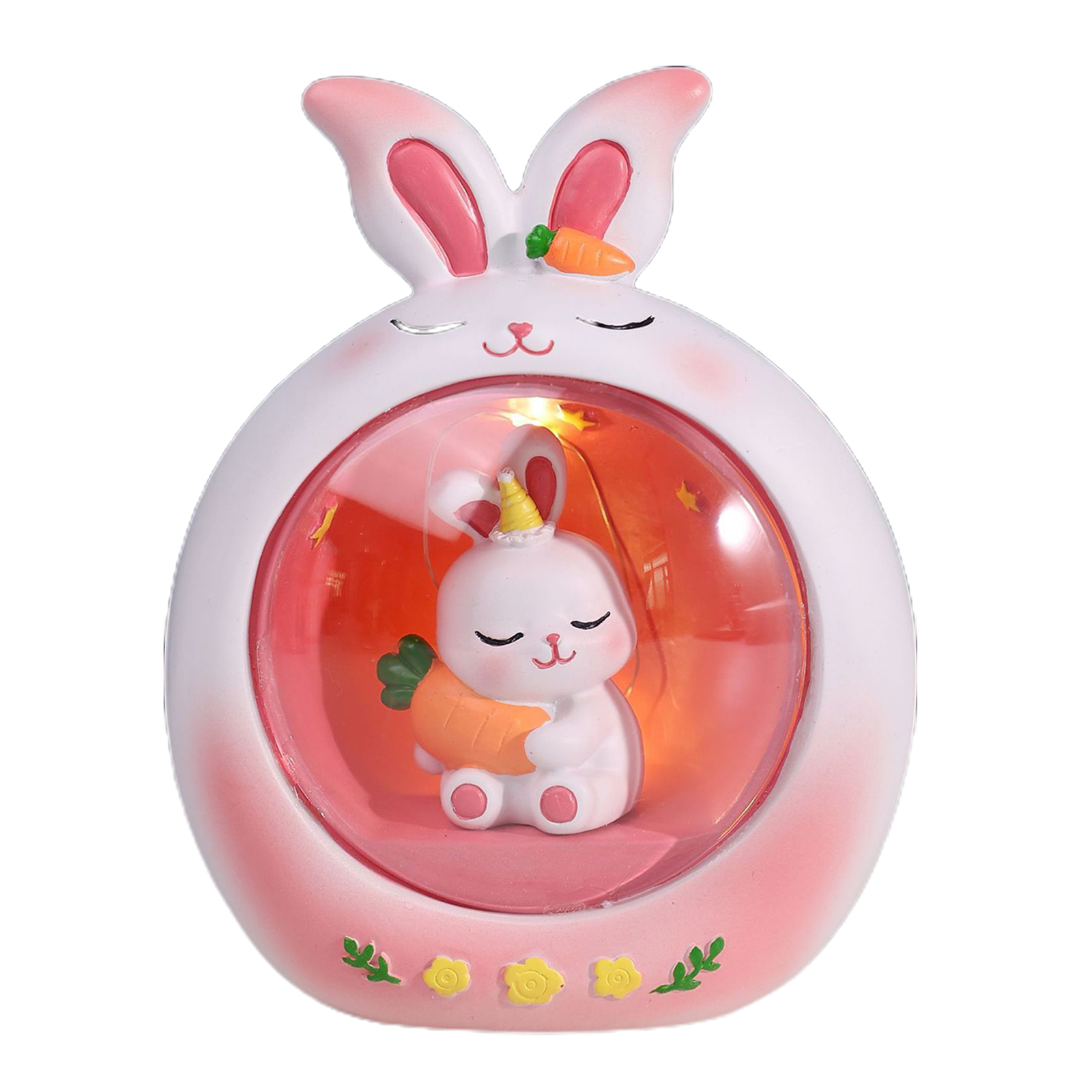 Led Bedside Lamp Funny Expressions Create Atmosphere Cartoon Bunny Led ...