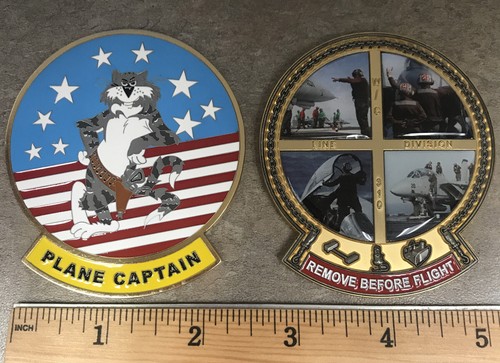 F-14 Tomcat Plane Captain Challenge Coin | eBay