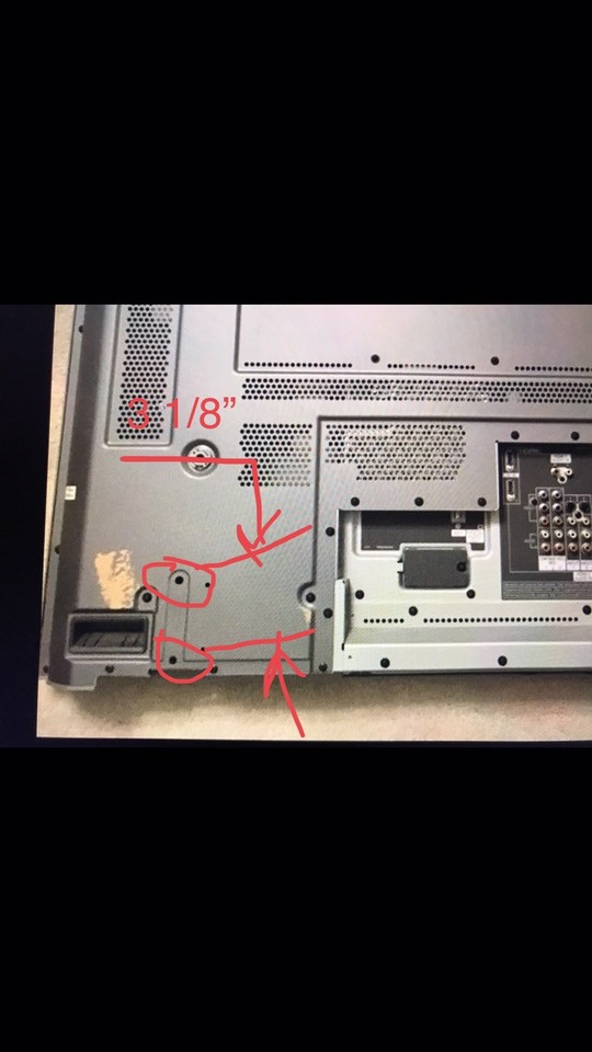 #1 COMPATIBLE PANASONIC TV LEGS STAND TH-58PH10UK TH-58PE75U TH-58PX60U ...