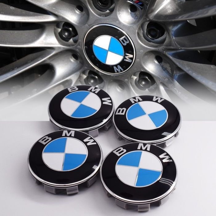 FAST DELIVERY B M W ALLOY WHEEL CENTRE HUB CAPS E30,E36,E46,E92 68mm 1 ...