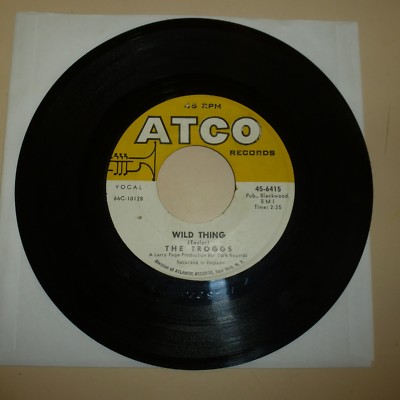 ROCK & ROLL 45 RPM RECORD - THE TROGGS - ATCO 6415 | eBay