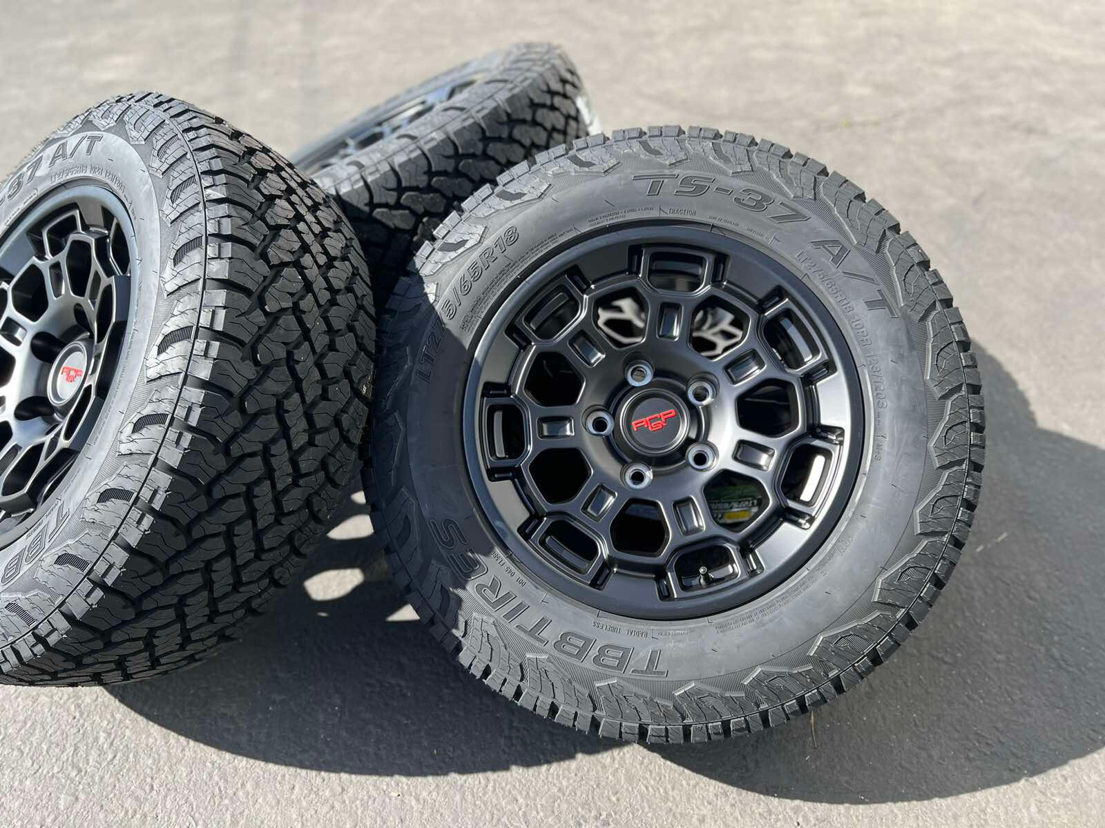 18" Wheels LT275/65R18 Tires Rims 5x150 2007-2021 Toyota Tundra Sequoia ...