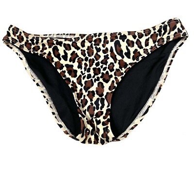 Vintage Victorias Secret Size Small Bikini Bottoms Cheeky Leopard 01H ...