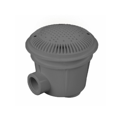 Hayward WG1154SDGRPAK2 Dual Suction Dark Gray Main Drain Outlet - Pack ...