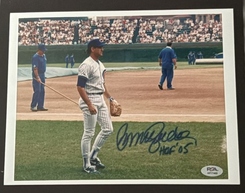 RYNE SANDBERG Autographed 8x10 Photo Signed "HOF 05" PSA/DNA - CUBS | eBay