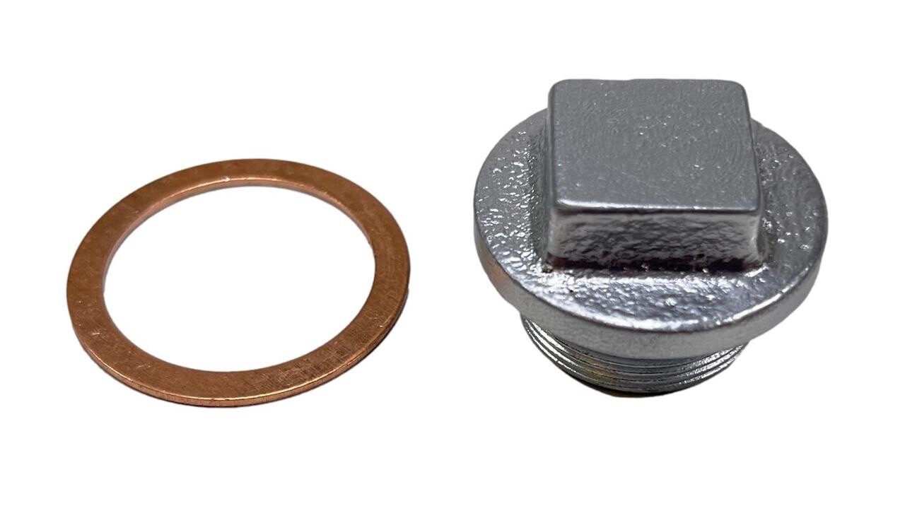 55-64 Chevy Chrome Differential Rear End Housing Plug 1955-1964 ...