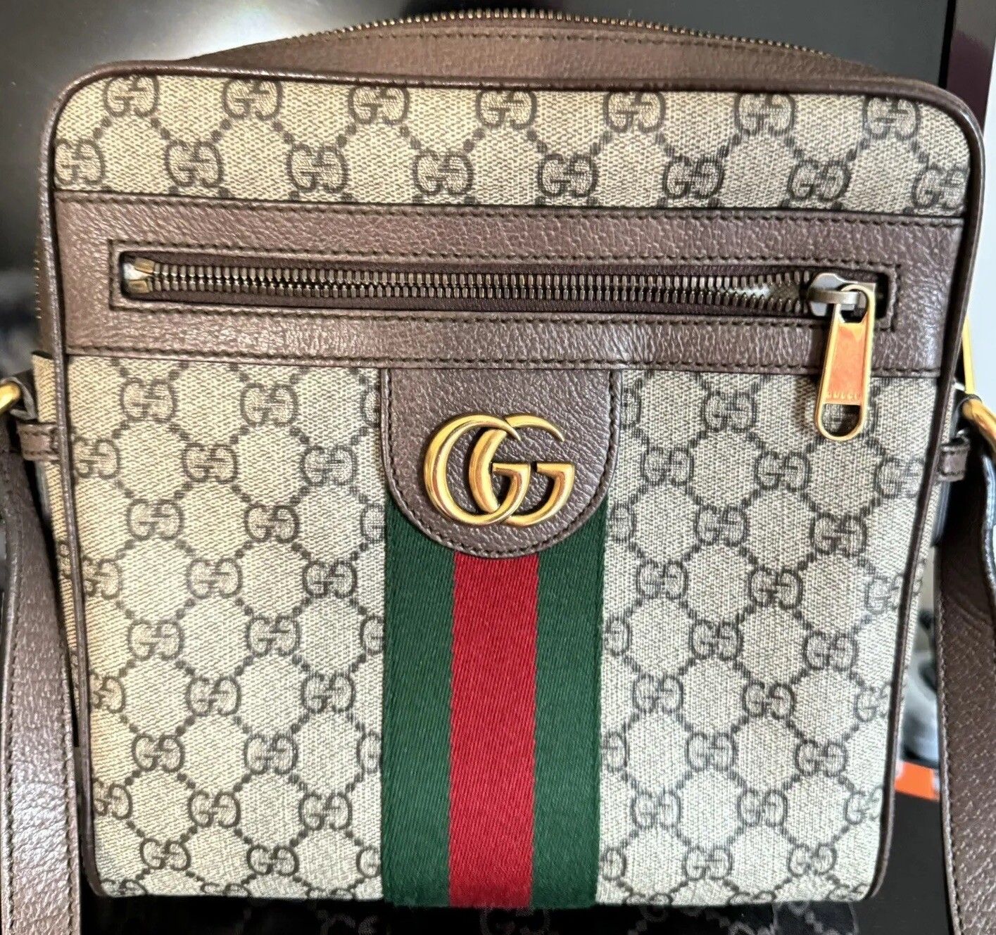 Gucci GG Supreme Small Ophidia Messenger Bag. Authent… - Gem