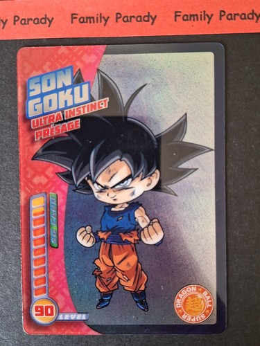 Son Goku Ultra Instinct Présage 155 Panini Card Dragon Ball Super 2019 ...