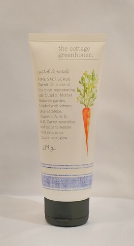 The Cottage Greenhouse Carrot and Neroli Fine Salt Scrub-10 oz.-NIOB | eBay