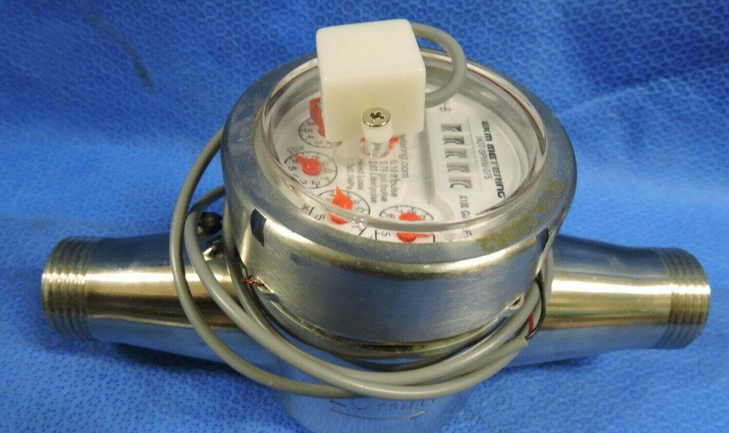 NEW EKM Metering 3/4" Water Meter - Stainless Steel, Pulse Output SPWM ...