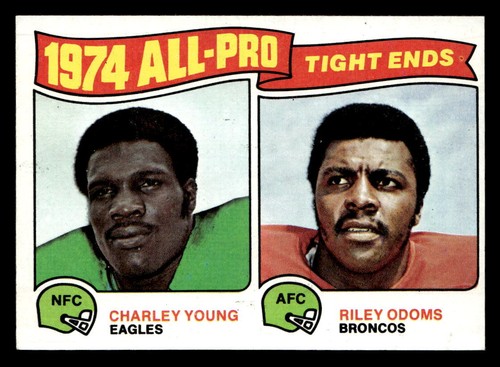 Charle Young / Riley Odoms 1974 All Tight Ends 1975 Topps Card #207 | eBay