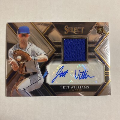 2023 Select Jett Williams ROOKIE Patch Auto X1 | eBay