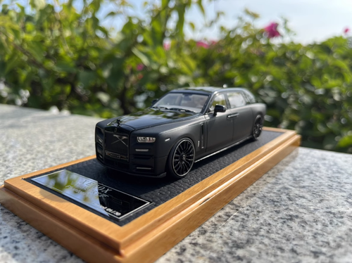 1/43 XEROX Mansory Rolls Royce Phantom 8 resin car model Black | eBay