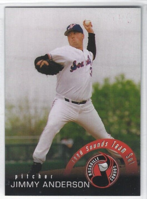1998 Nashville Sounds (Triple A-Pittsburgh Pirates) Jimmy Anderson | eBay