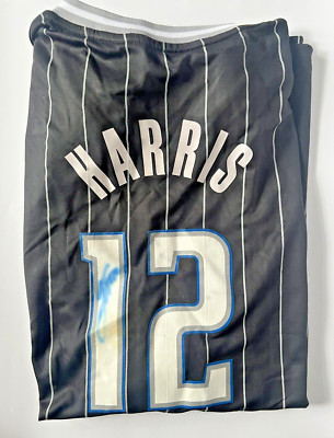 SIGNED NBA Orlando Magic TOBIAS HARRIS #12 Jersey Pinstripe Adidas Size ...