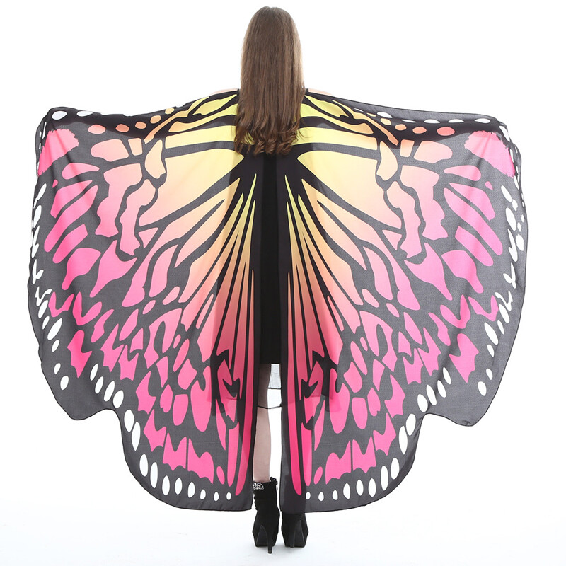A beautiful butterfly cloak festival dance cape of Europe and America ...