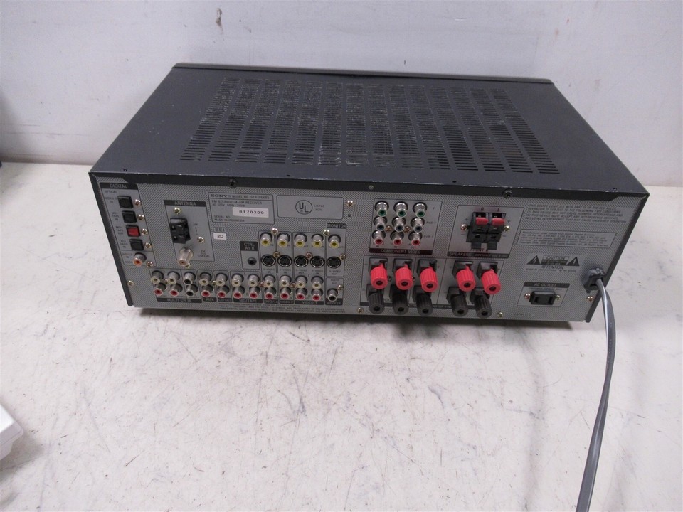 Sony STR-DE685 FM and AM Stereo Receiver Tuner Deck 5.1 Surround Dolby ...