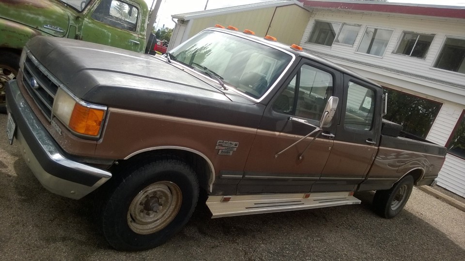 Door Shell Driver Rear Crew Cab F250 F350 Ford Truck 1987-96 87 91 92 ...