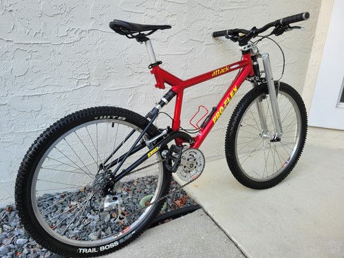 1997 Proflex Attack Expert Vintage Mountain Bike Risse Shocks, V-brakes ...