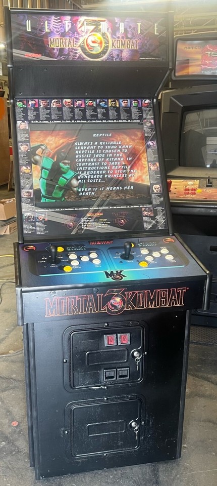 MORTAL KOMBAT 3 ARCADE MACHINE by MIDWAY 1995 (Excellent) | eBay