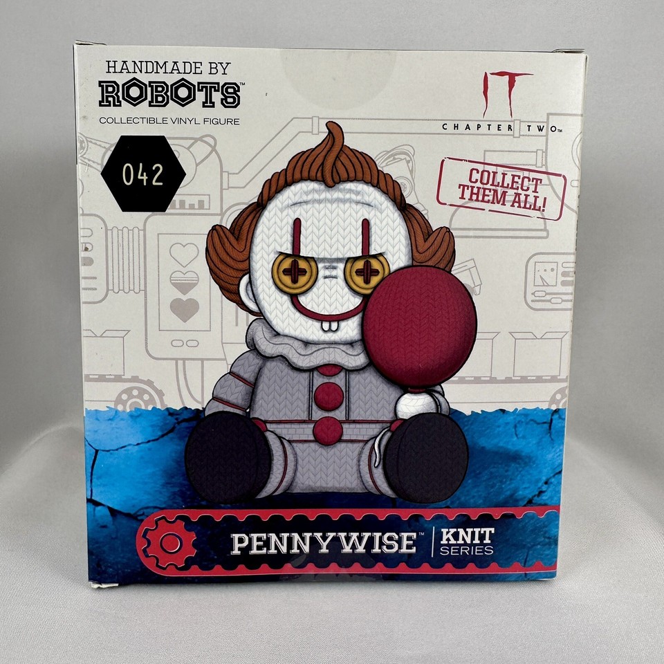 Handmade By Robots IT Pennywise the Clown Knit Series 42 Vinyl Figure ...