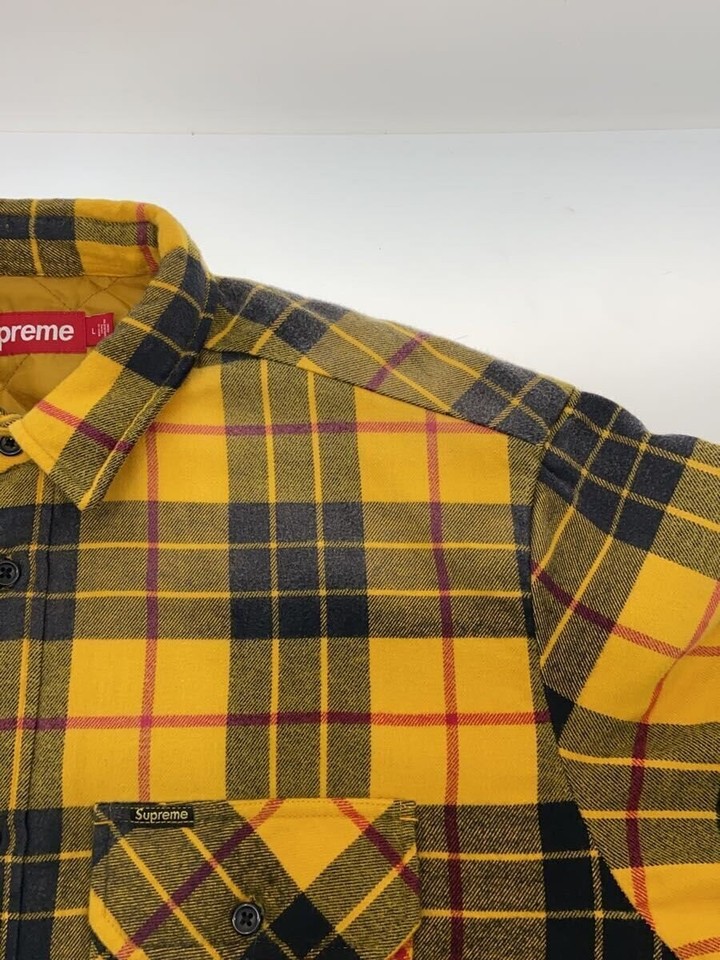 Supreme Shirt L Cotton ORN Check | eBay UK