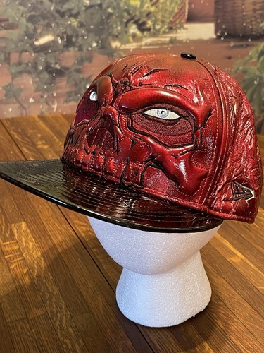 New Era 59-Fifty Marvel Comics "Red Skull" hat 7 1/2 Rare Captain ...