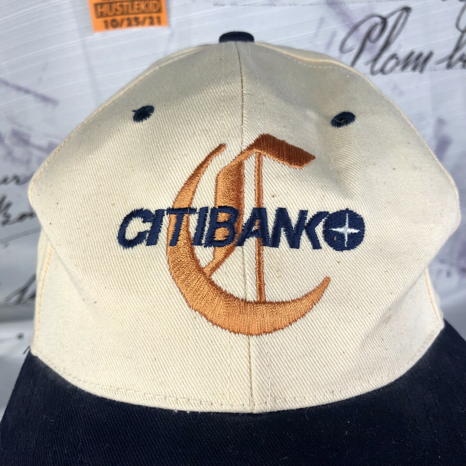 Official Vintage Citi Bank Employee Work Baseball Cap Hat One Size ...