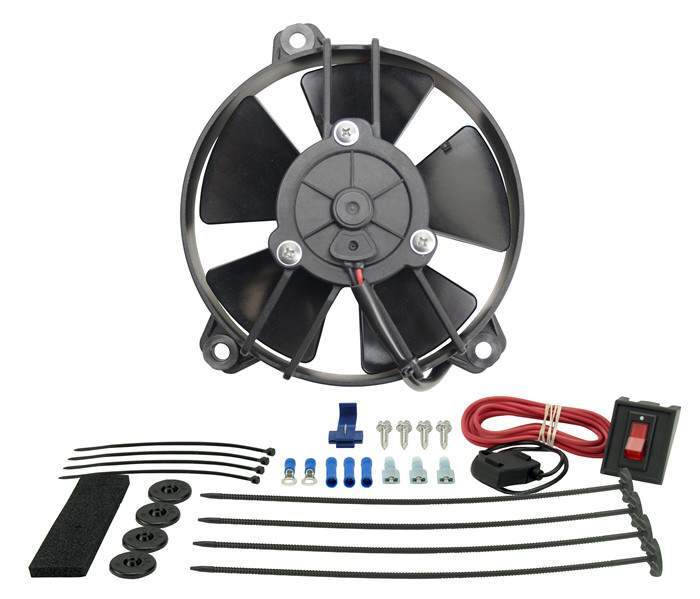 Auxiliary Engine Cooling Fan Assembly Derale 16505 for sale online | eBay