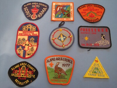 Boy Scouts Alamo Area Council Patch Lot | eBay