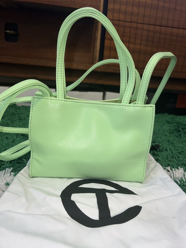 Telfar Double Mint Bag Size Small. Great Condition. Worn Once. | eBay