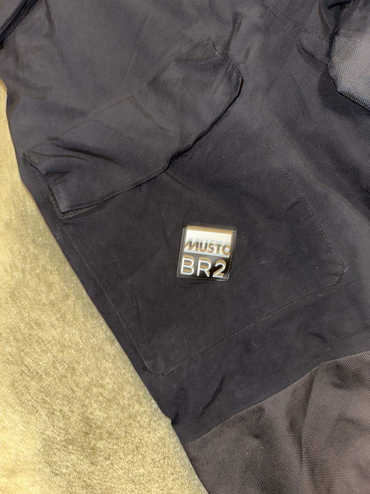 Men’s Musto BR2 Offshore Sailing Salopettes - Black - Size Large | eBay UK