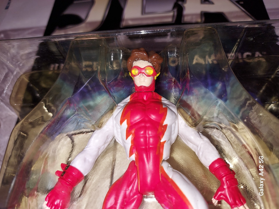 JLA Justice League Of America DC Hasbro Impulse Action Figure 1999 NIB ...