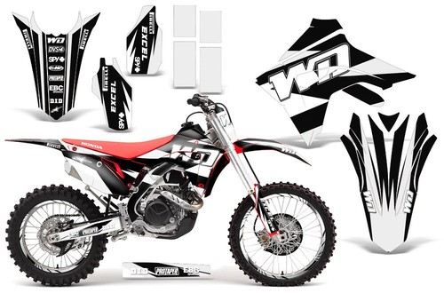 WD Graphics Kit Fit Honda CRF250R 18-21 450R&RX 17-20 Bike Decal Wrap ...