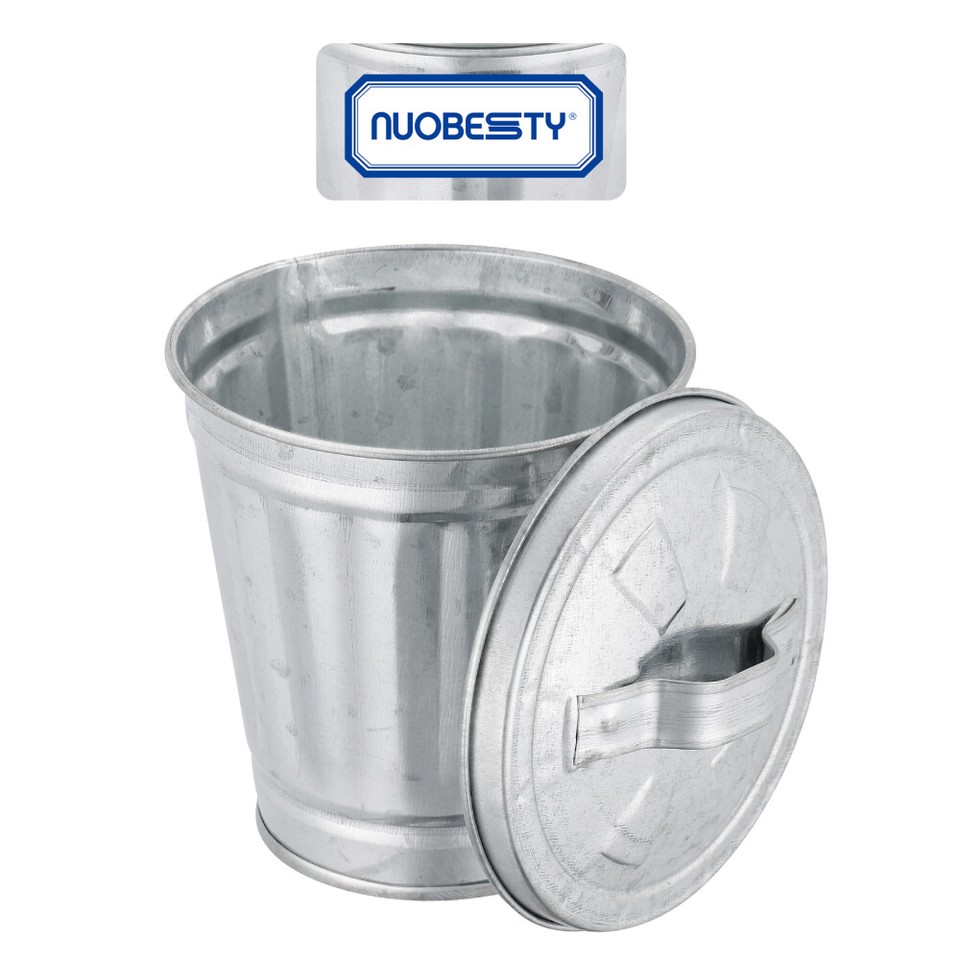 mini tabletop flowerpot Paper Waste Basket Trash Can Garbage Holder ...