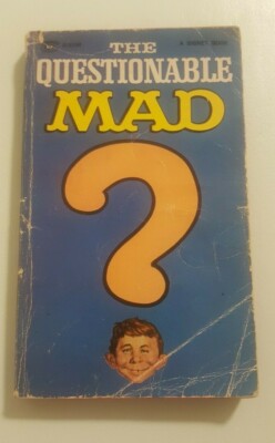 Vintage 1967 Signet paperback (soft cover) book, "The Questionable MAD ...