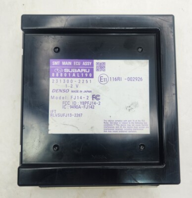 2017 Subaru Outback Keyless Entry Module 88801AL190 | eBay