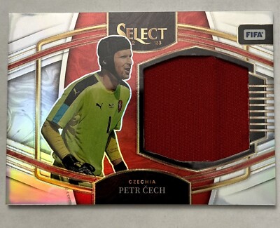 2022-23 Panini Select FIFA PETR CECH Jumbo Patch Silver Prizm Czechia # ...