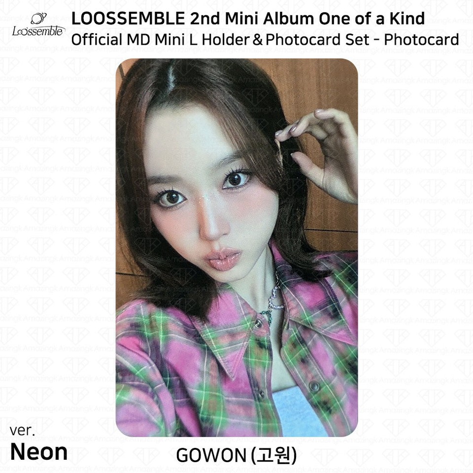 LOOSSEMBLE 2nd Mini Album One of a Kind Official MD Benefit L Holder Photocard | eBay