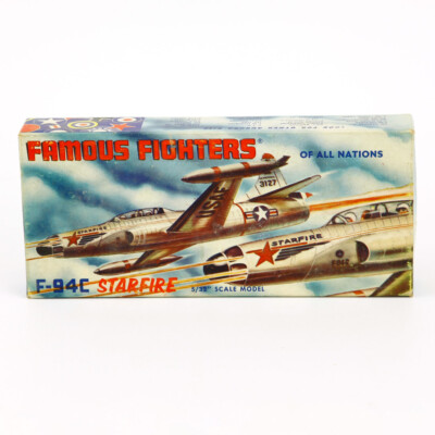 1955 Aurora Famous Fighters F-94C Starfire Model Kit | eBay