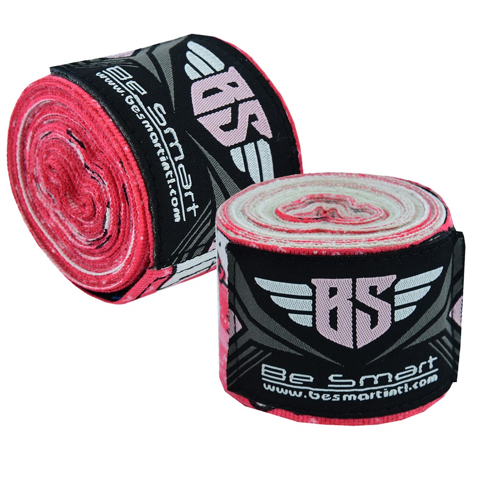 Hand Wraps Bandages Fist Boxing Inner Gloves Mitts MMA Cotton Pair ...