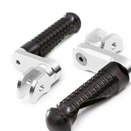 Black Black MPRO Front 40mm Lowering Foot Pegs For Yamaha YZF R6 17 18 ...