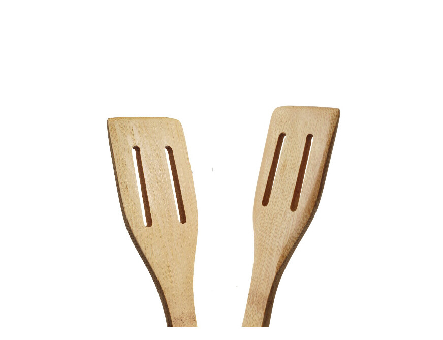 Cooking Concepts Bamboo wooden Kitchen Utensils turner fork spoon ...