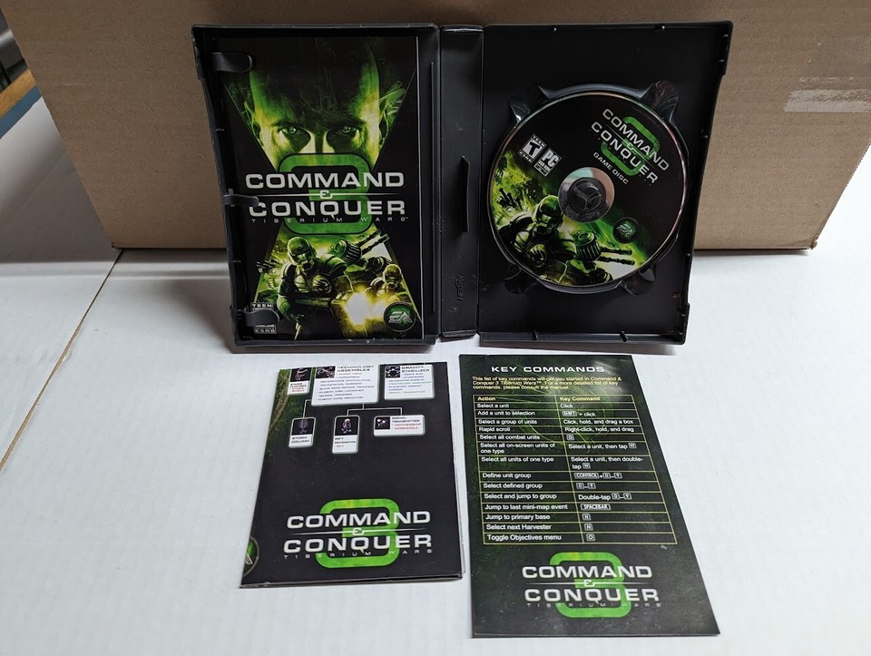 Command & Conquer 3 Tiberium Wars - Tested Works (PC DVD-ROM) 🎮No Bonus ...