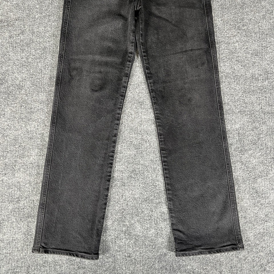 AGOLDE Jeans Women 25 Black Pinch Waist High Rise Kick Flare Organic ...