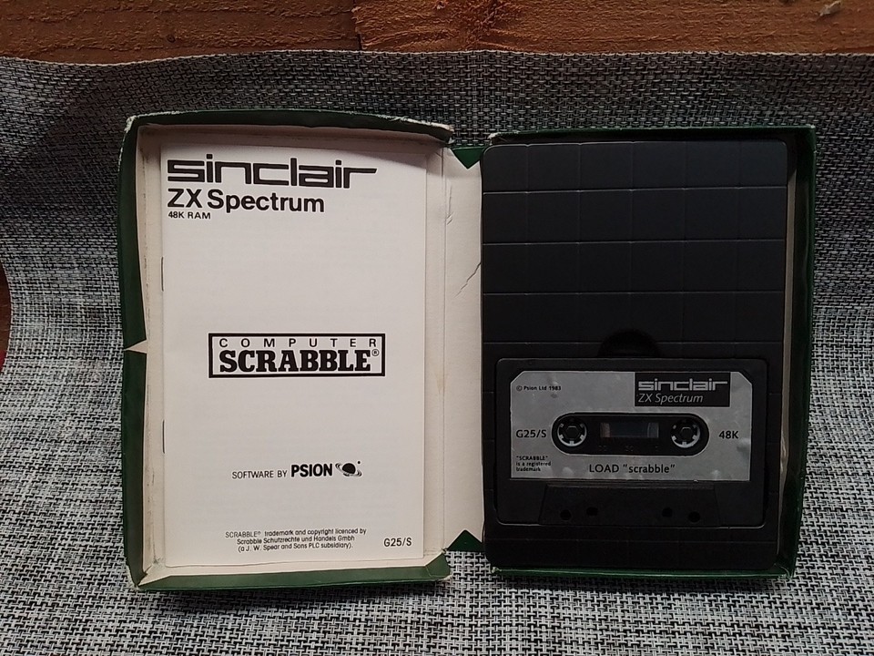 Scrabble ZX Spectrum 48K Psion Computer Scrabble Software | eBay UK