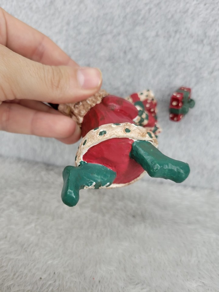 Santa Claus Spring Present Holiday Collectible Christmas Hanging ...