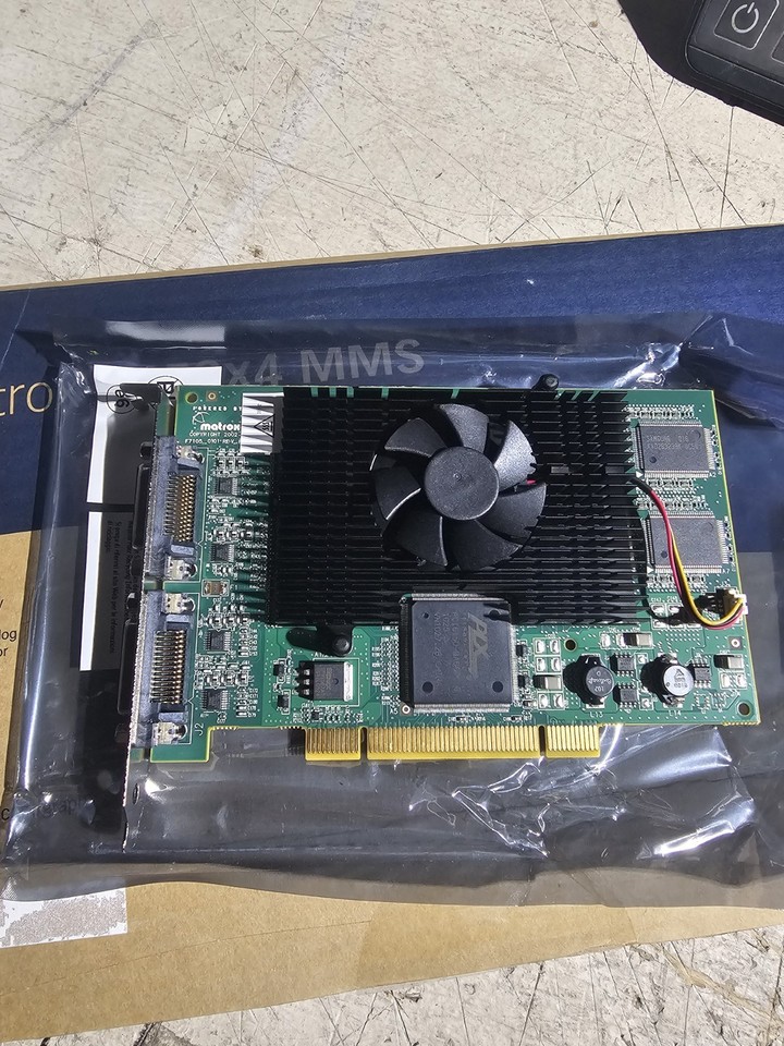 Matrox MGI G45X4QUAD-BF PCI 128MB Multi-Monitor Graphics Card G450x4 ...